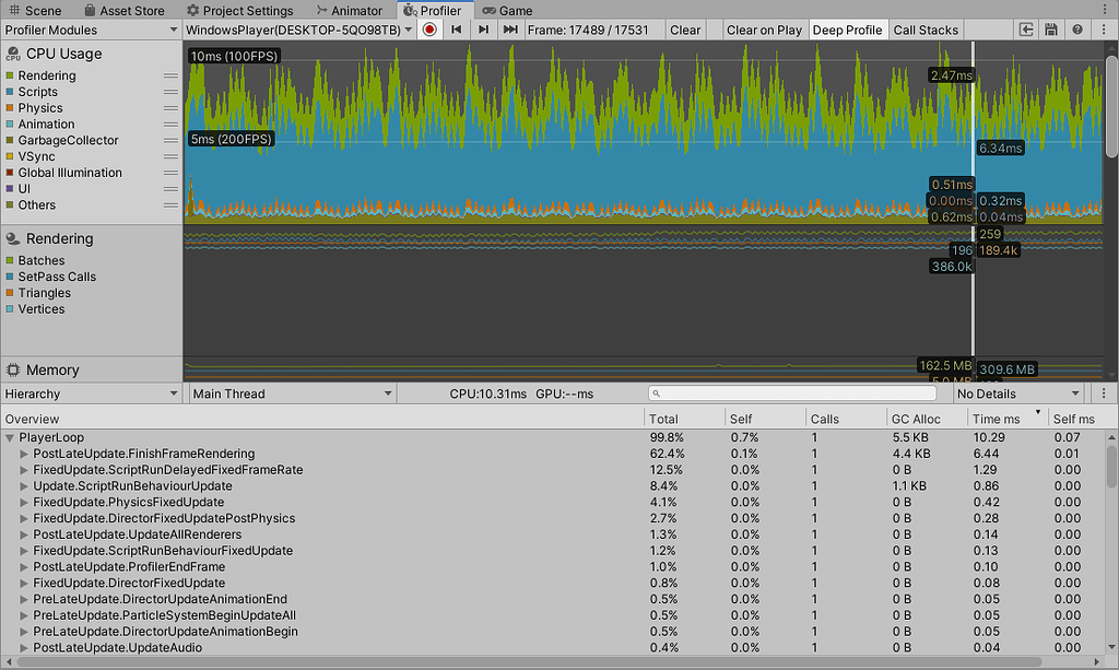 Game starts stuttering over time - Unity Engine - Unity Discussions