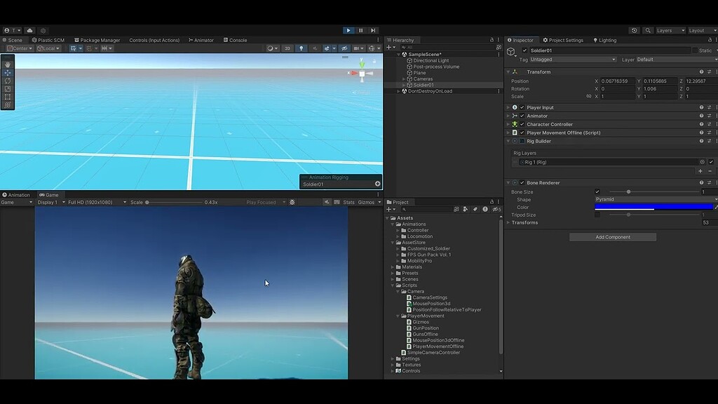 Why does my animation look terrible with the Rig Builder turned on ...