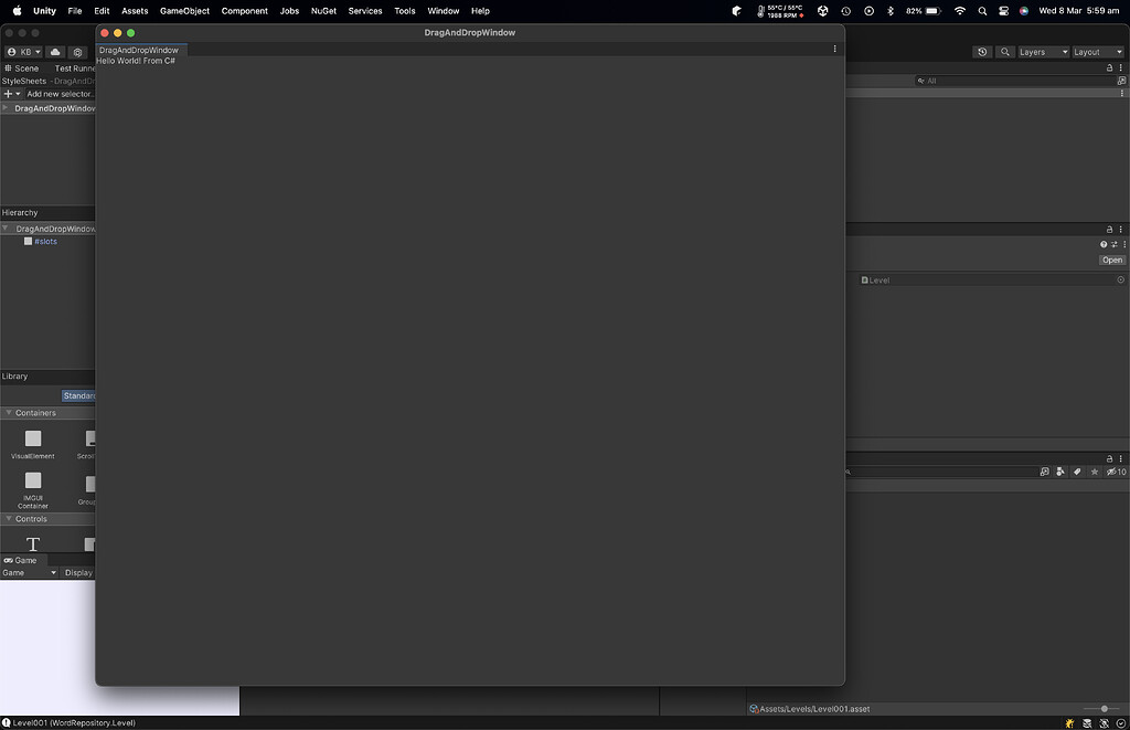 Clearing and adding children to visual element leads to unexpected results - Unity Engine ...