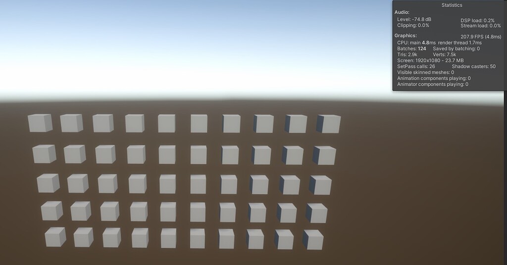 Need help with GPU Instancing 2021.3.11f1 - Getting Started - Unity ...