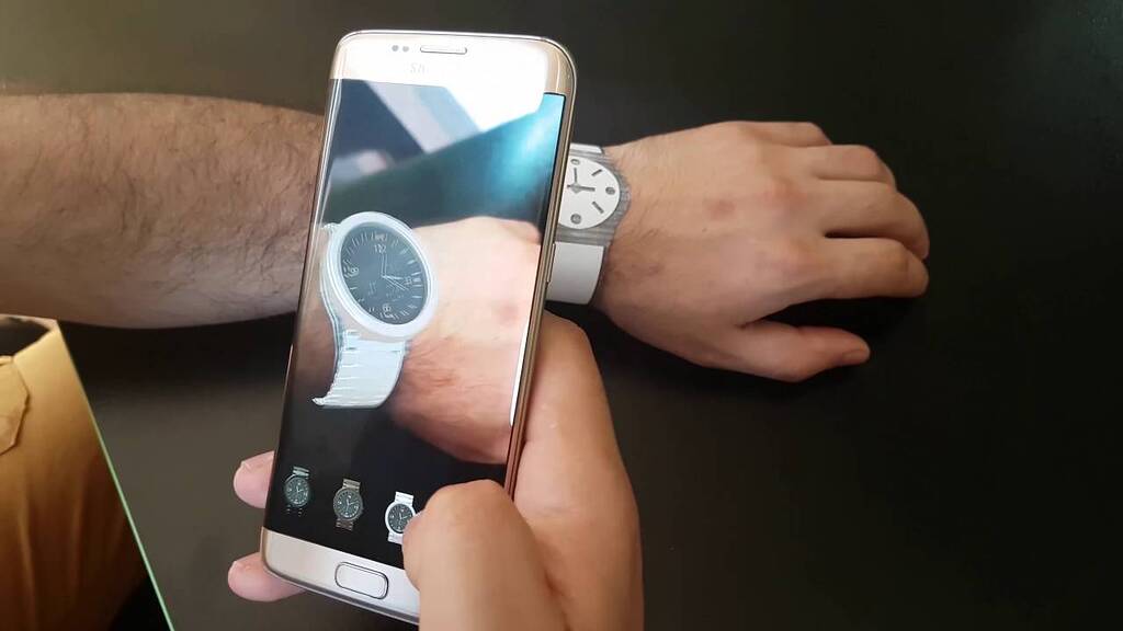 AR - Detect wrist without trackers - Watch app - Unity Engine - Unity ...