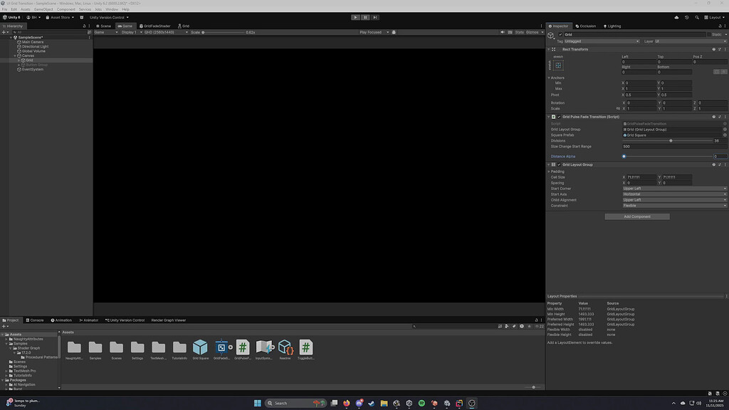How can I replicate this coded UI transition, in Shader Graph? - Unity Engine - Unity Discussions
