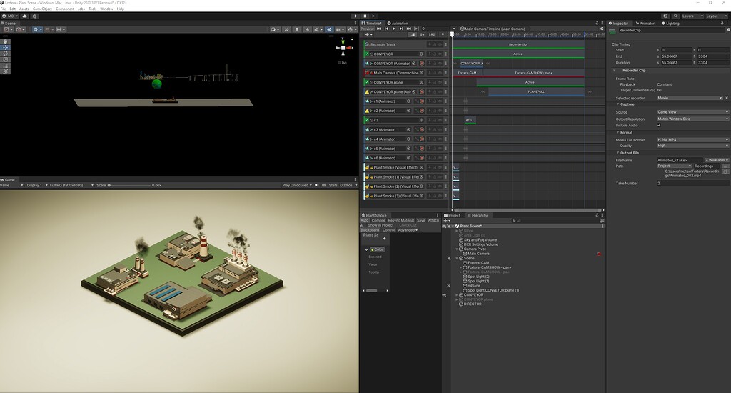 Recorder not recording past frame 0. - Unity Engine - Unity Discussions