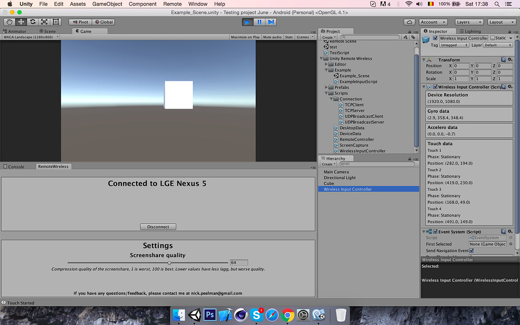 Unity wireless remote - Unity Engine - Unity Discussions