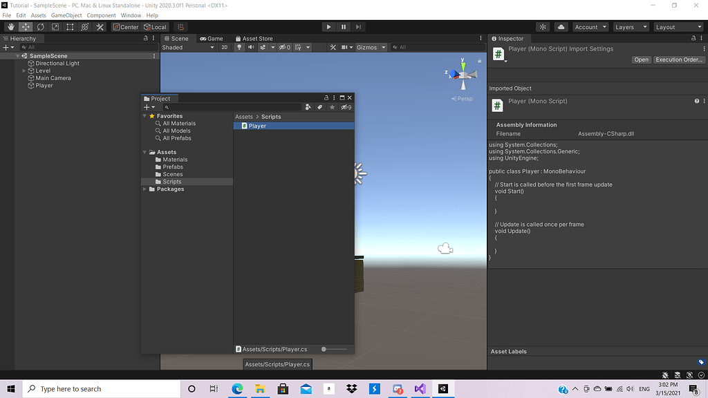Project Window - Getting Started - Unity Discussions