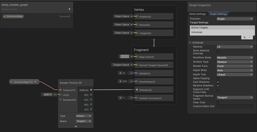 Emission node in shader graph? - Unity Engine - Unity Discussions