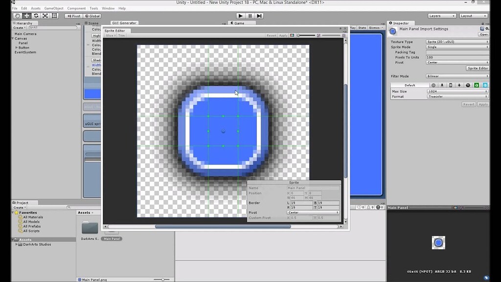 [Asset] Massive update coming to GUI Generator | Custom UI Skin Creator - Unity Engine - Unity ...