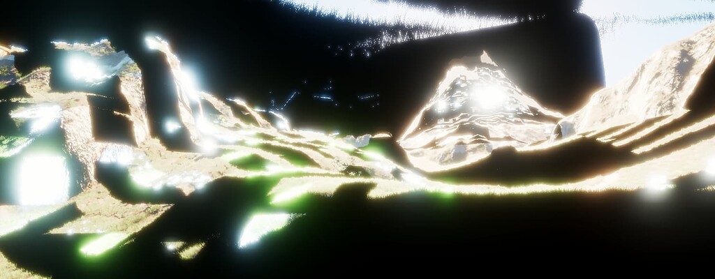 Sky occlusion bake causes kaleidoscope effect in scene - Unity Engine ...