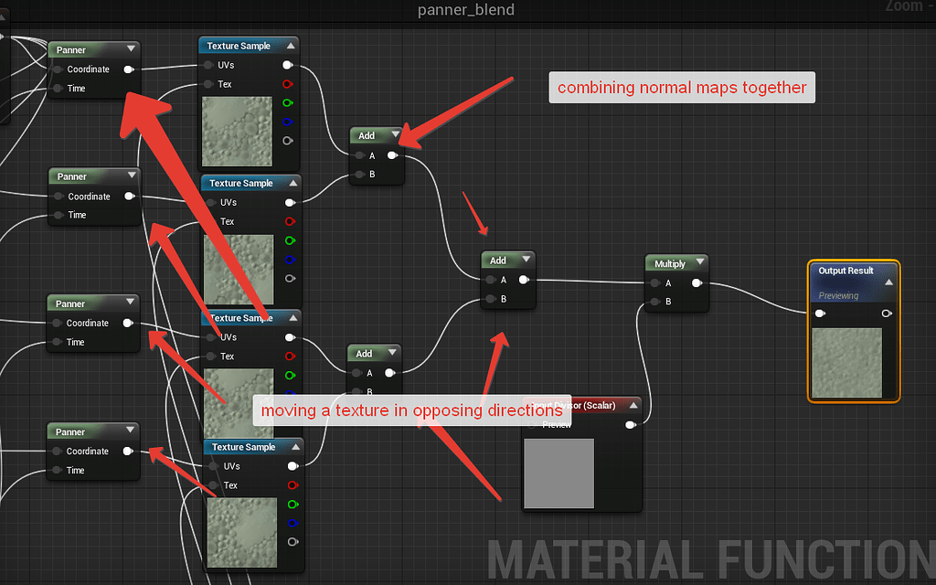 Blending normal maps and moving them in opposite directions - Unity Engine - Unity Discussions