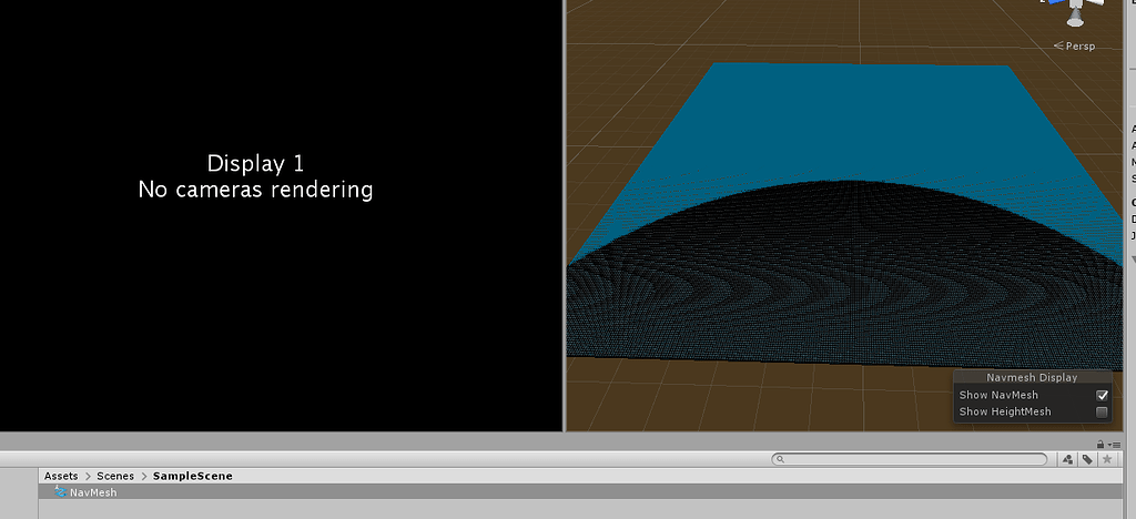 Move Navmeshasset To Another Empty Unity File And I Cant See The It Unity Engine Unity