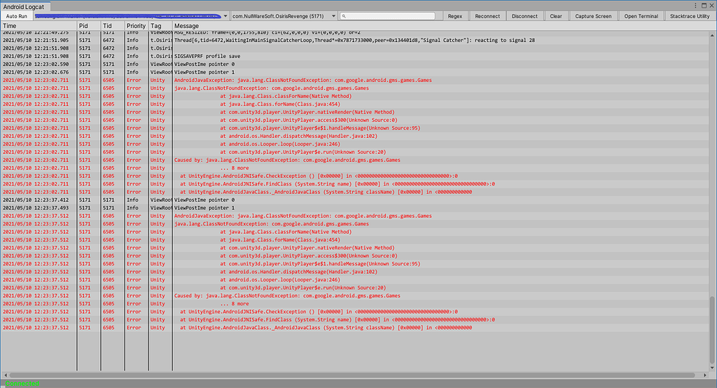 Google Play Games Plugin (java.lang.ClassNotFoundException: com.google ... Google Play Games Plugin (java.lang.ClassNotFoundException: com.google ...