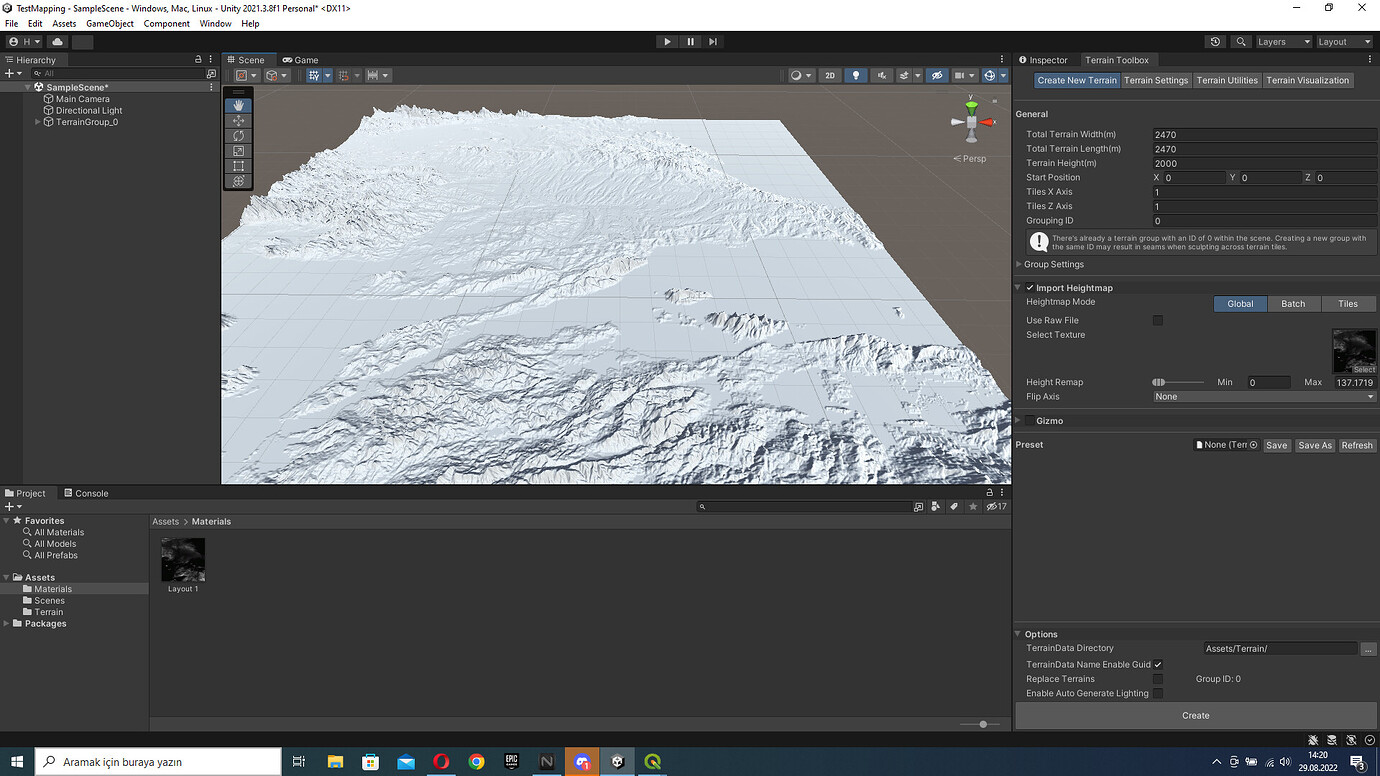How To Make A 3d Map Terrain From A Heightmap In Code Unity Engine Unity Discussions