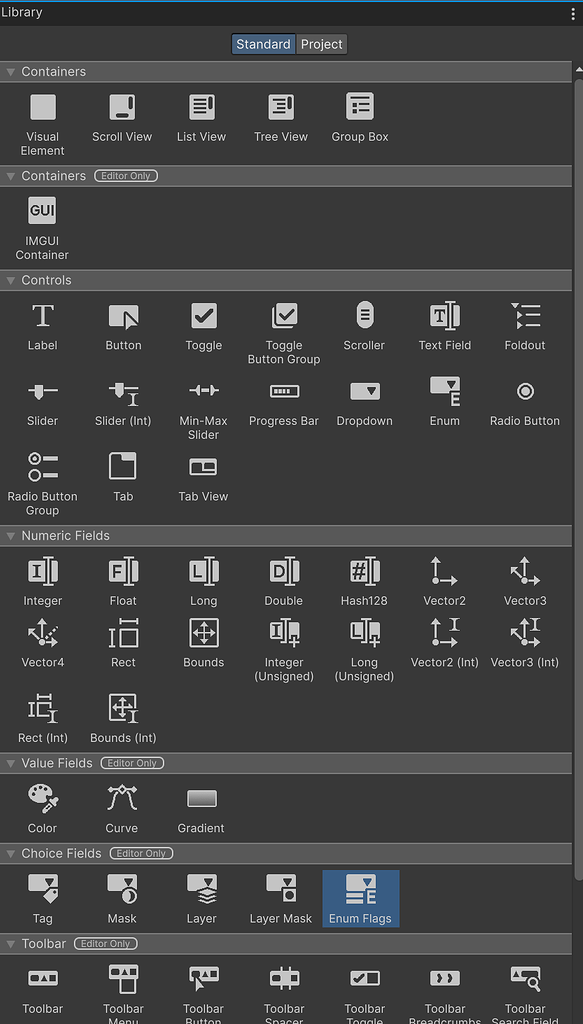 Editor Only Elements In Ui Toolkit Unity Engine Unity Discussions