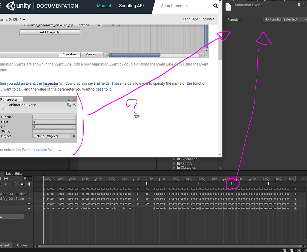 Animation Event properties missing from inspector in 2020.1.17 ? - Unity Engine - Unity Discussions