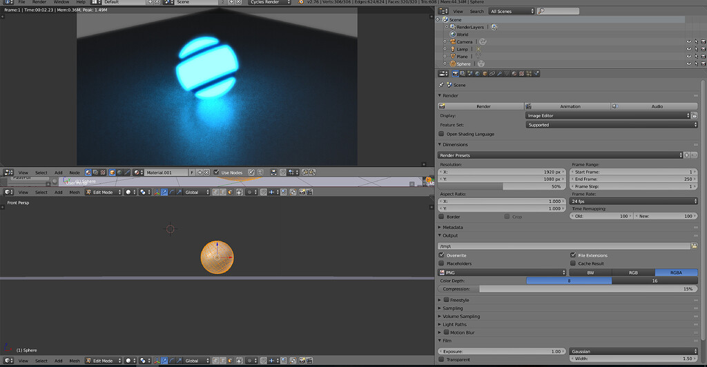 how to make glow effect like blender in unity - Unity Engine - Unity Discussions