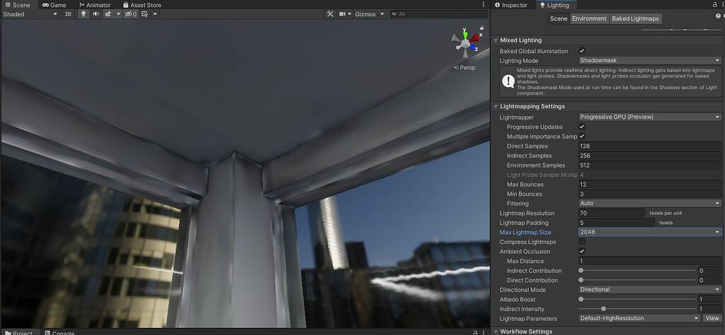 Lightmapping Artifacts no matter the treatment - Unity Engine - Unity Discussions