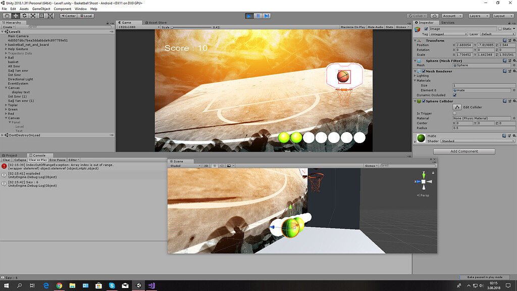 One by One basket - Unity Engine - Unity Discussions