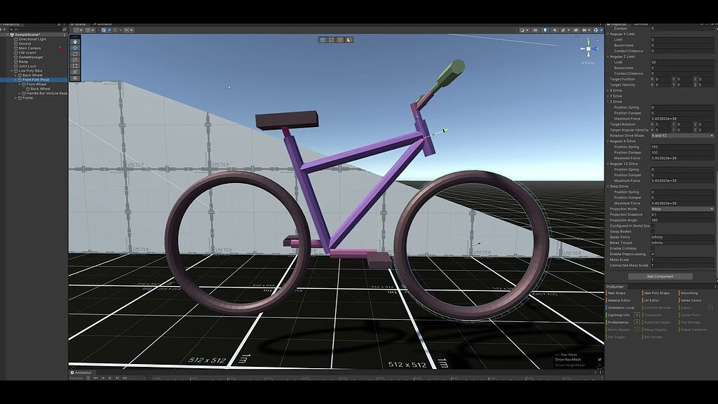 Configurable Joint Not Locking Objects In Place Unity Engine Unity Discussions
