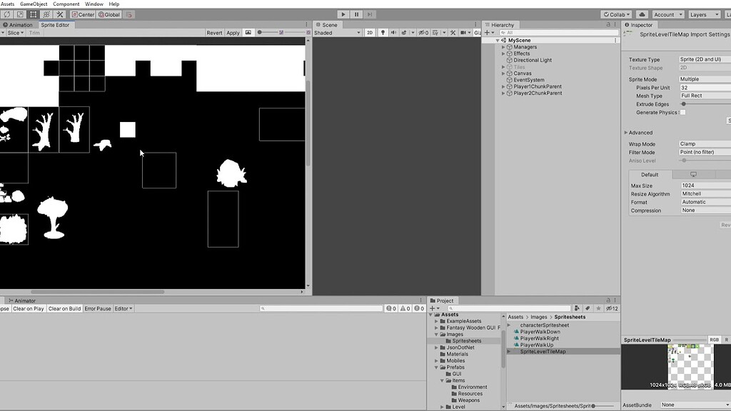 Slicing a new sprite after renaming another one will bug out the sprite editor? - Unity Engine ...