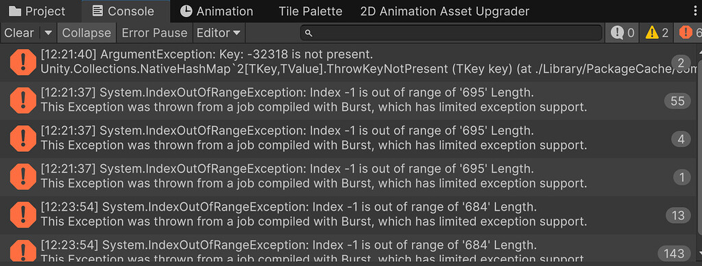 2D animations upgrade to unity 6.3 - Unity Engine - Unity Discussions