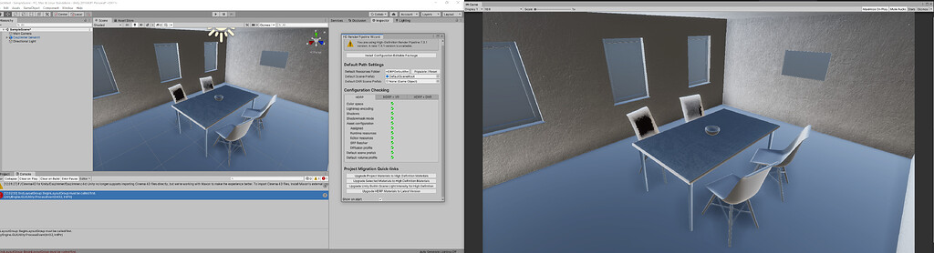 HDRP looks just gray/white and glitchy. No textures on objects. - Unity Engine - Unity Discussions