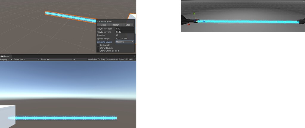 Why the particle system display square frames ? how to avoid it ? - Unity Engine - Unity Discussions