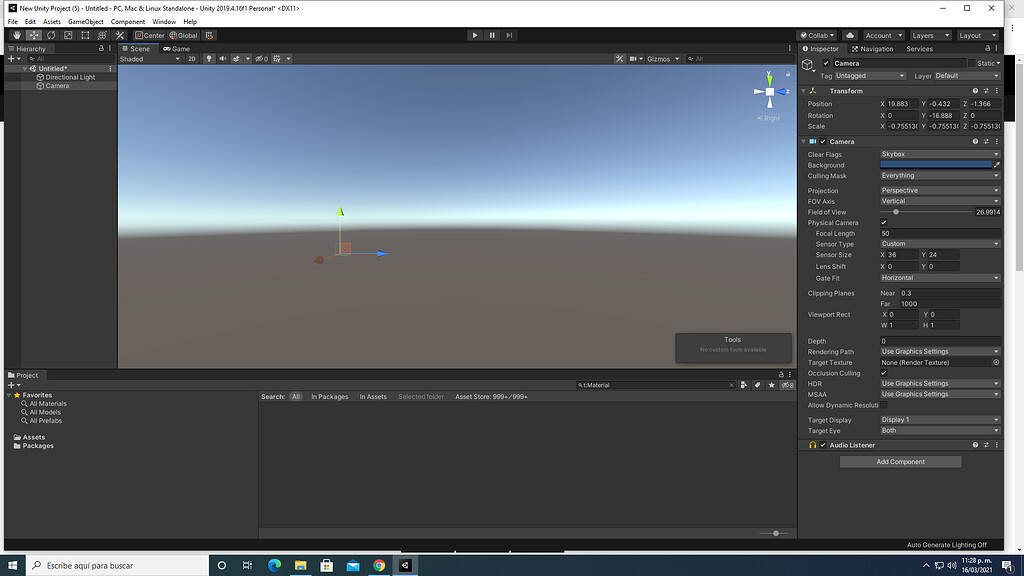 A PROBLEM WITH THE CAMERA OF MY UNITY EDITOR - Unity Engine - Unity Discussions
