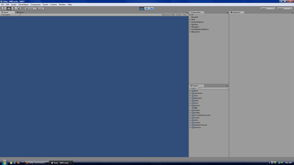 Blue screen in Unity- with SS - Unity Engine - Unity Discussions