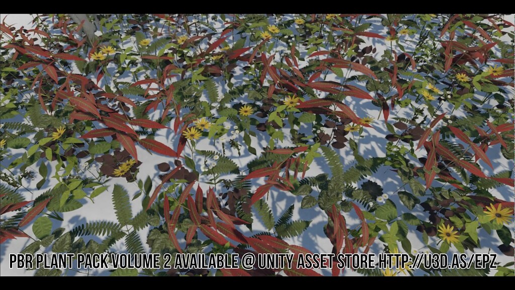[Released] PBR Plant Pack Volume 2 - Community Showcases - Unity ...