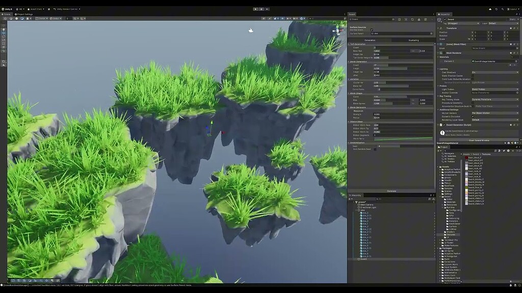 Sward! - Grass and foliage procedurally generated - Community Showcases - Unity Discussions
