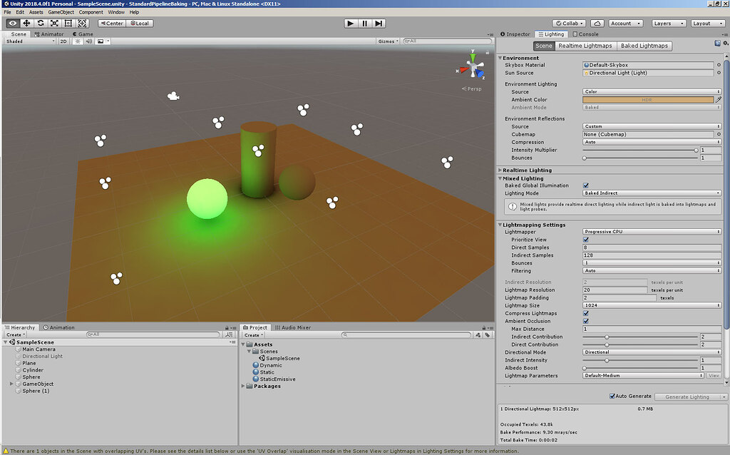 LWRP Baked lighting inconsistent or incorrect vs (old) Standard Render Pipeline. - Unity Engine ...