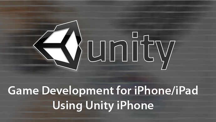 iPhone specific tutorials? - Unity Engine - Unity Discussions