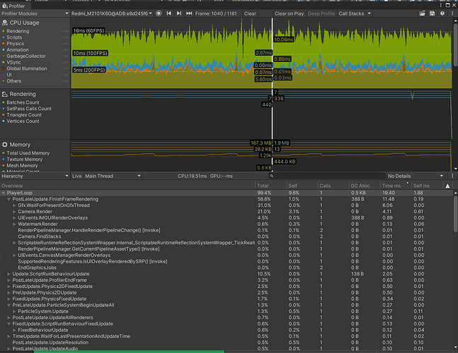 Unity 2021/2022 laggy/stuttering Android performance compared to Unity 2020 - Unity Engine ...