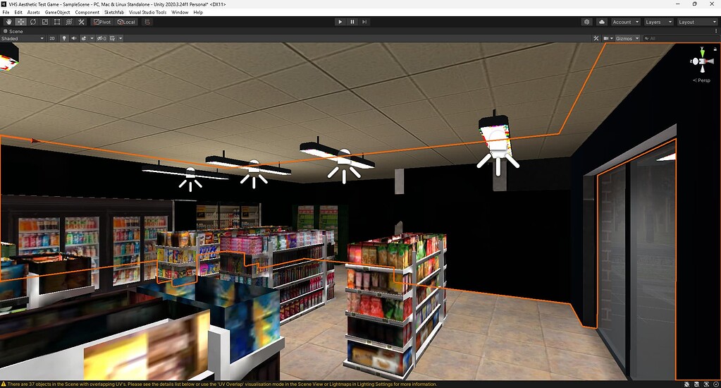 Black Areas on object Universal Render Pipeline after generating lighting - Unity Engine - Unity ...