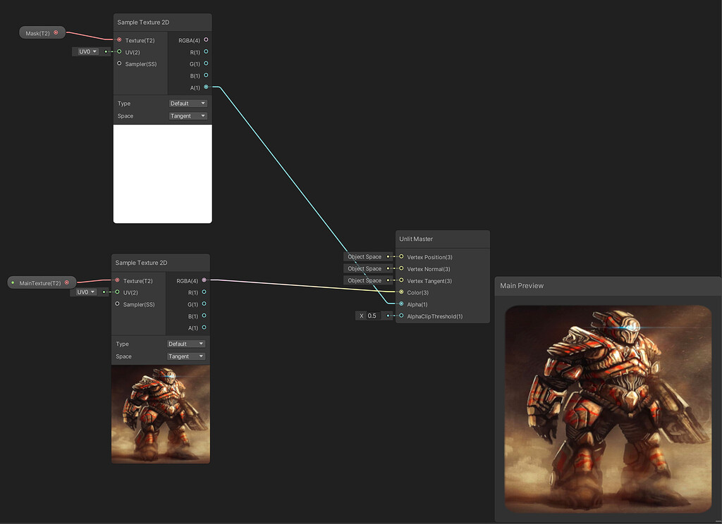 [solved] Applying a mask on a texture - Unity Engine - Unity Discussions