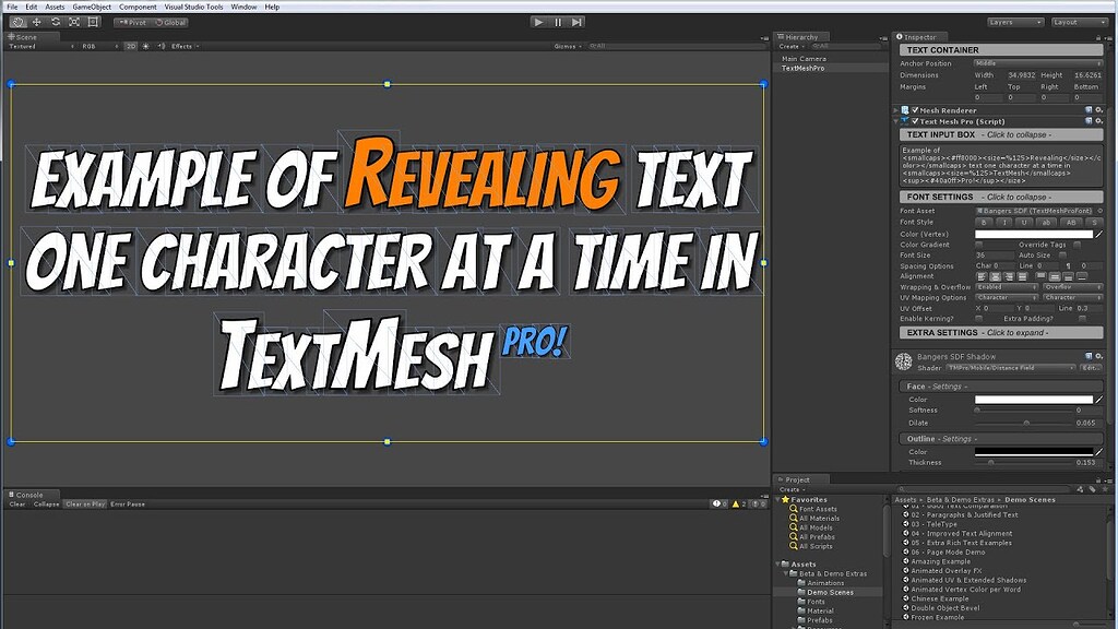 Limit on TextMeshPro character count - Unity Engine - Unity Discussions