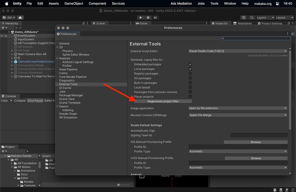 Visual Studio 2022 (v.17.11.1) loses all references after a new c# script is added in unity ...