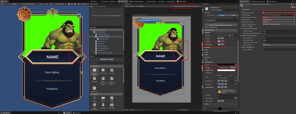 Arbitrary shape masking not working in UI Toolkit World Space - Unity Engine - Unity Discussions