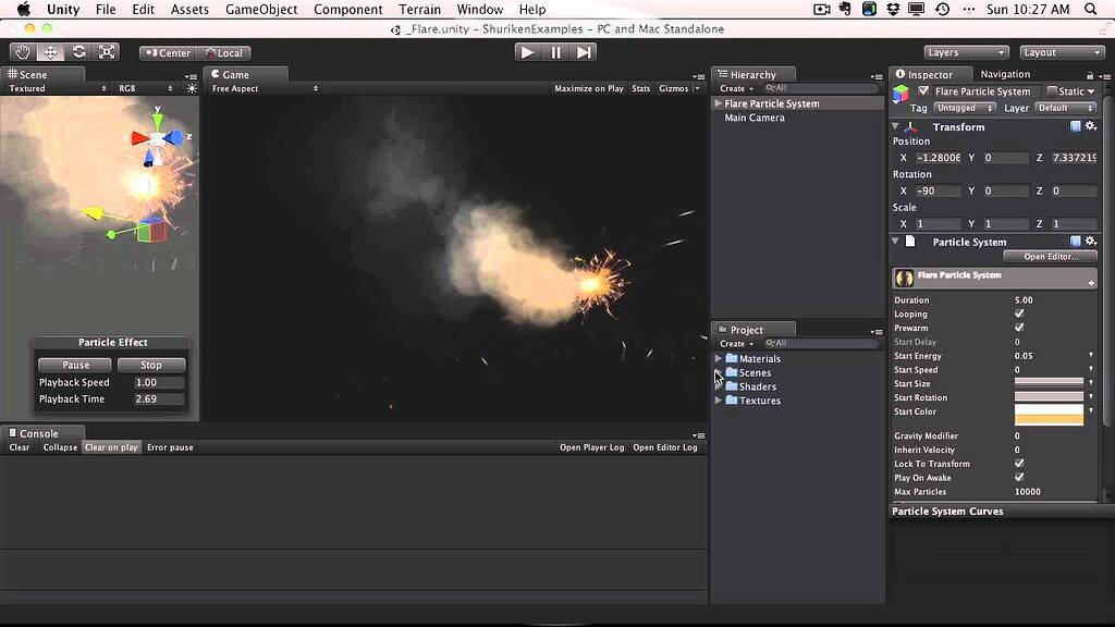 Looking for ShurikenExamples - News & General Discussion - Unity Discussions