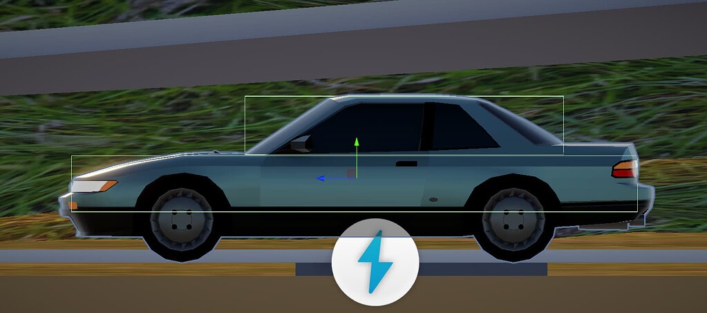 Best way to implement hitboxes for cars in a racing game? - Unity ...