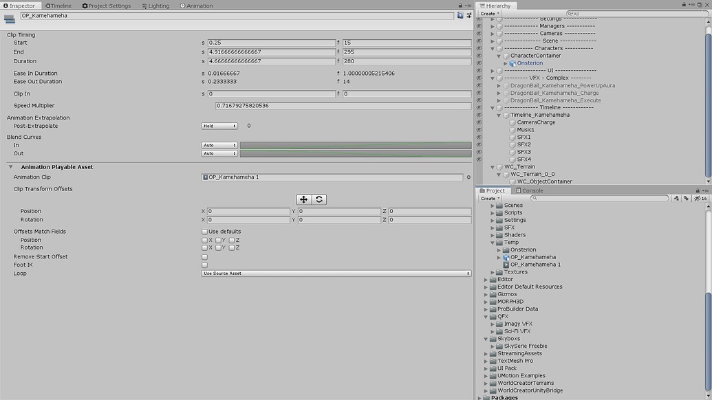 Character with Animation: back to the original position in Timeline preview - Unity Engine ...