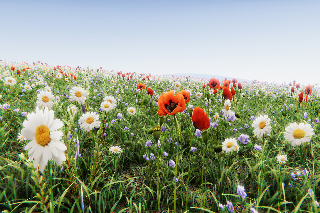 [Released]Realistic Grass Flowers Pack - Community Showcases - Unity Discussions