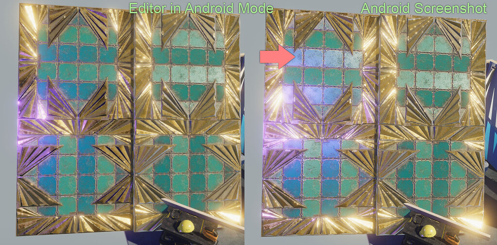 Normal Maps from shadergraph get flipped on Android - Unity Engine ...
