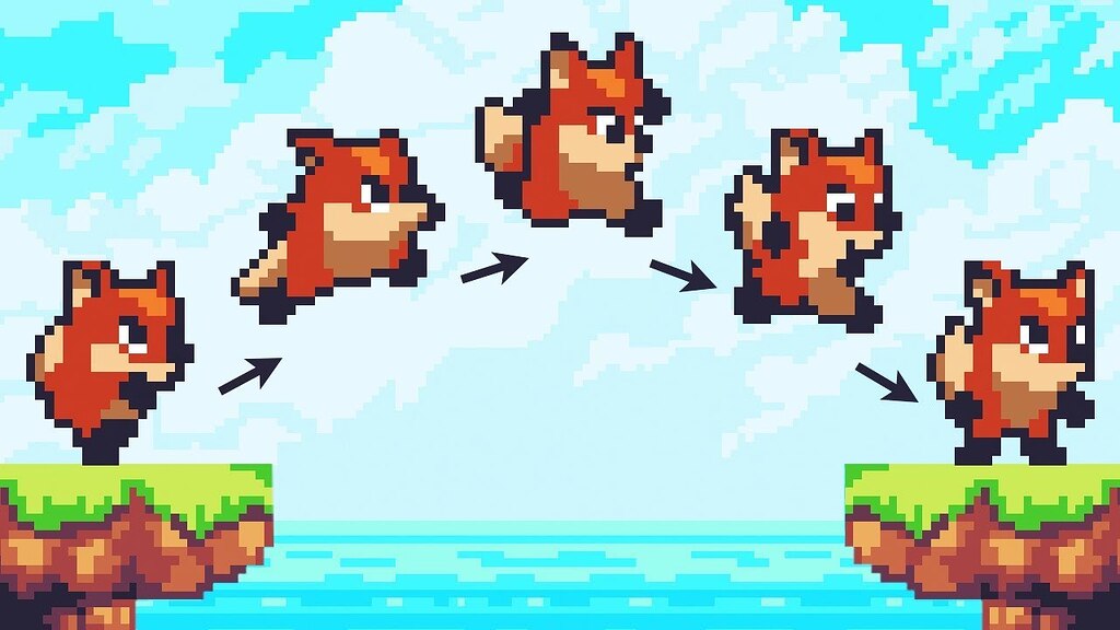 Animation frames show offset to original sprite rather than ...