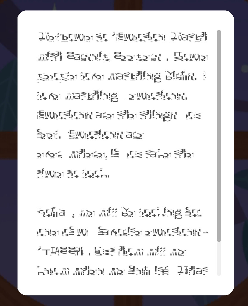Corrupted Text Component Unity Engine Unity Discussions
