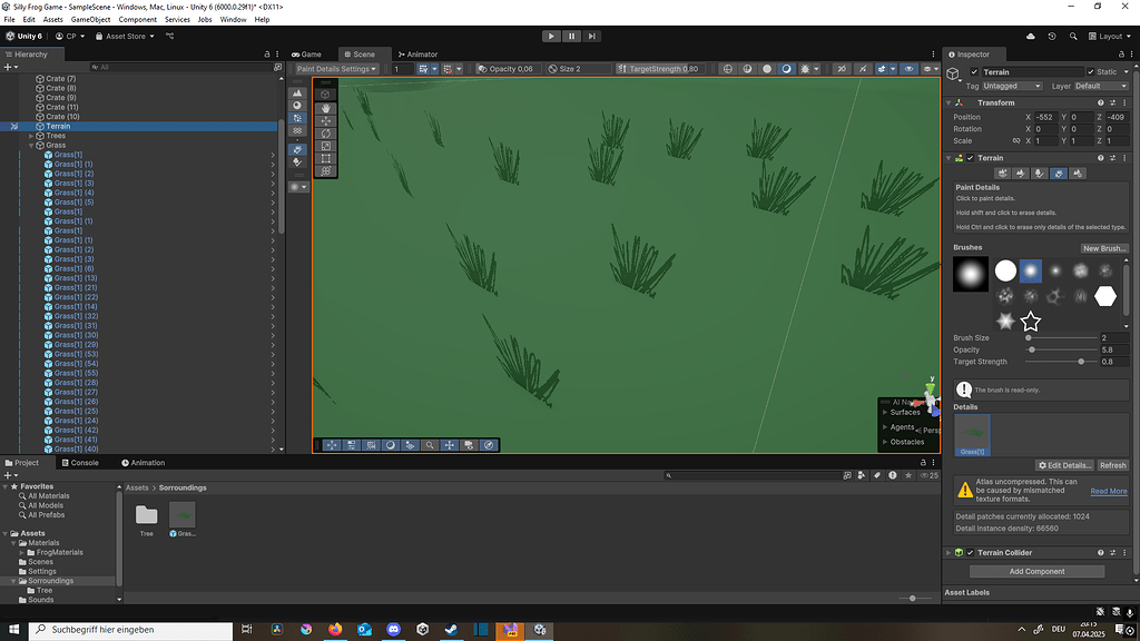 How do i paint terrain using Meshes WITH their rotation etc? - Unity Engine - Unity Discussions