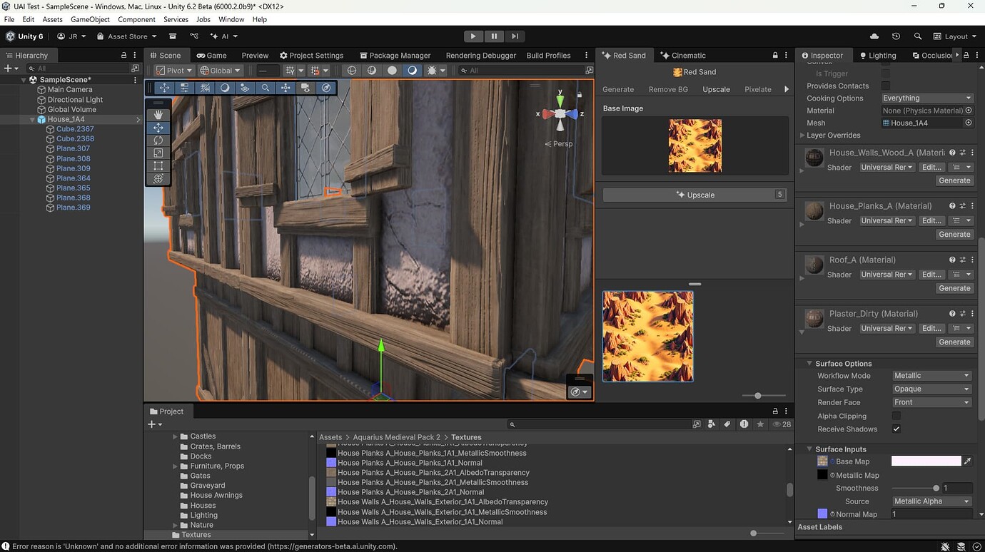 Upscaling textures in Unity 6.2 is pretty restrictive - Unity Engine - Unity Discussions