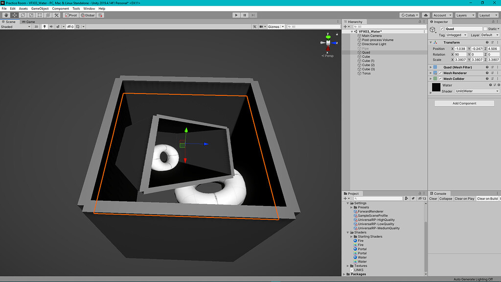 Projecting clipped _CameraOpaqueTexture to plane. - Unity Engine - Unity Discussions