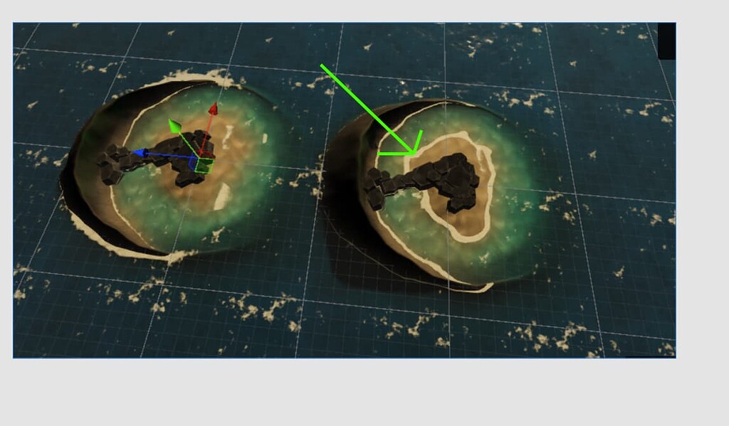 Water rendering weird foam when away from origin - Unity Engine - Unity ...