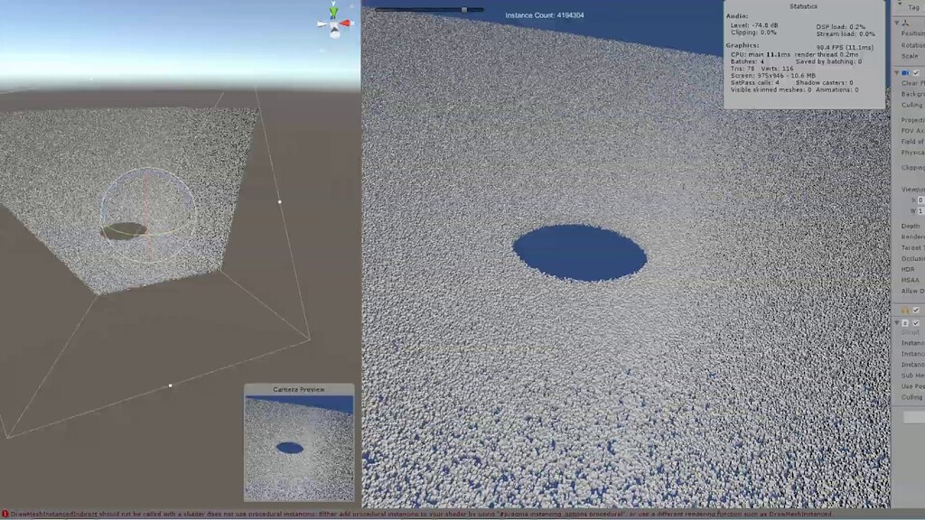 GPU frustum culling is working now, but how to write LOD & occlusion culling? - Unity Engine ...
